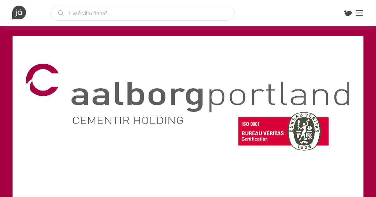 Aalborg Portland Íslandi ehf - Já.is