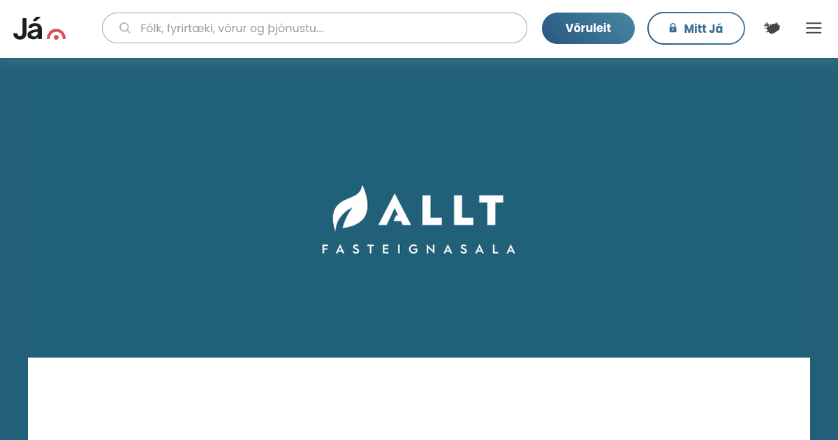 Allt fasteignasala - Já.is