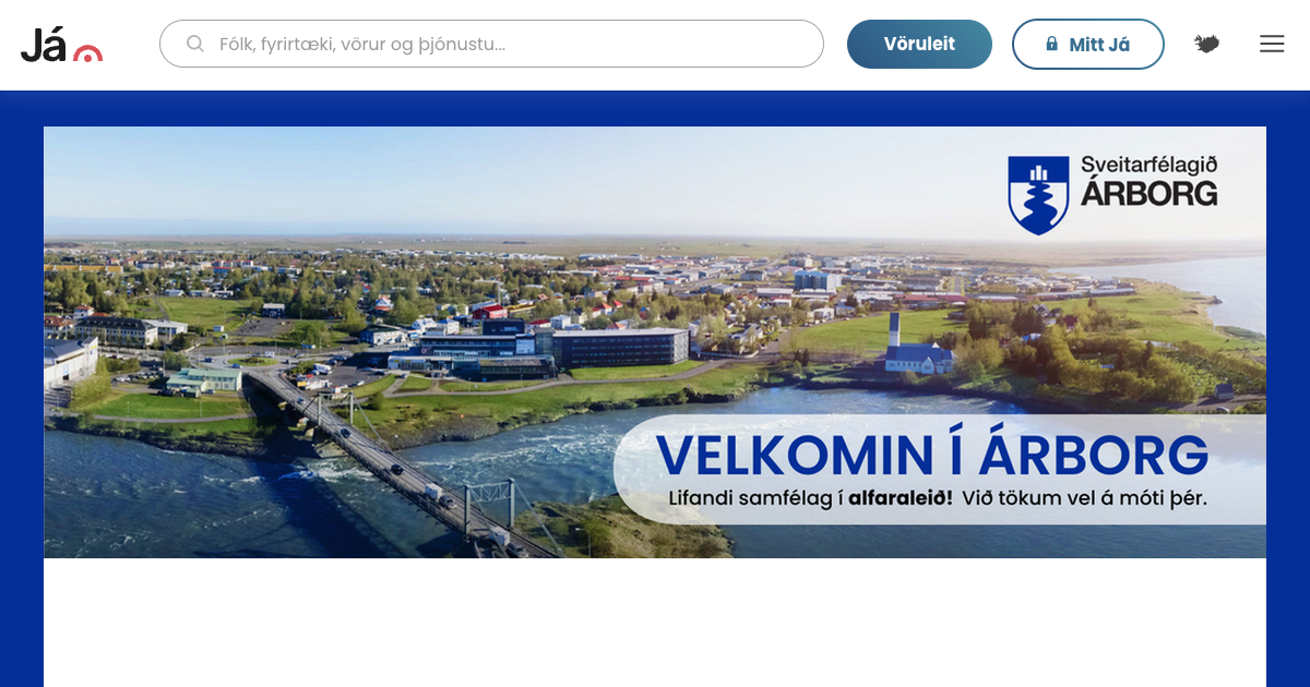 Árborg - Já.is