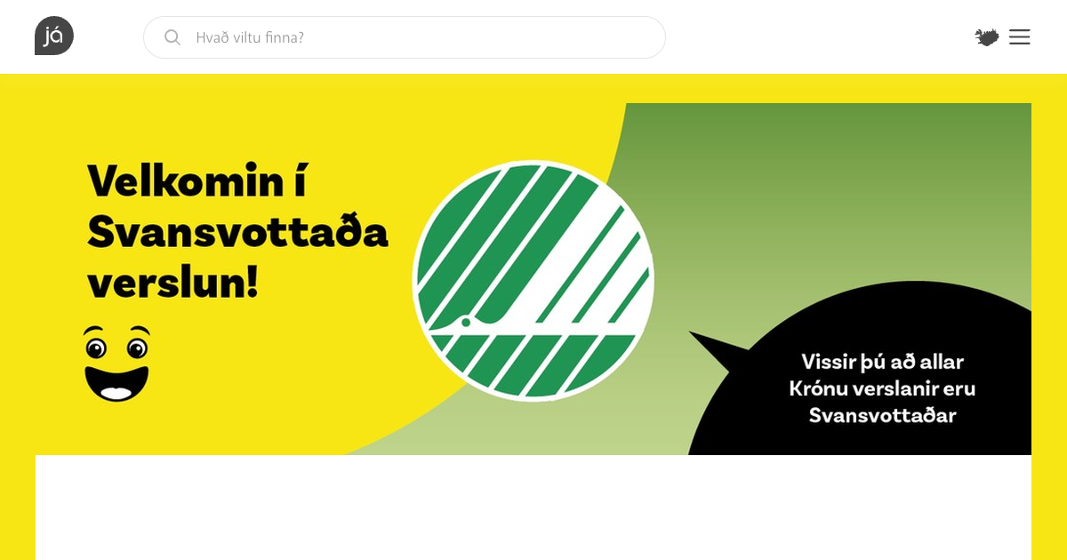 Krónan - Já.is