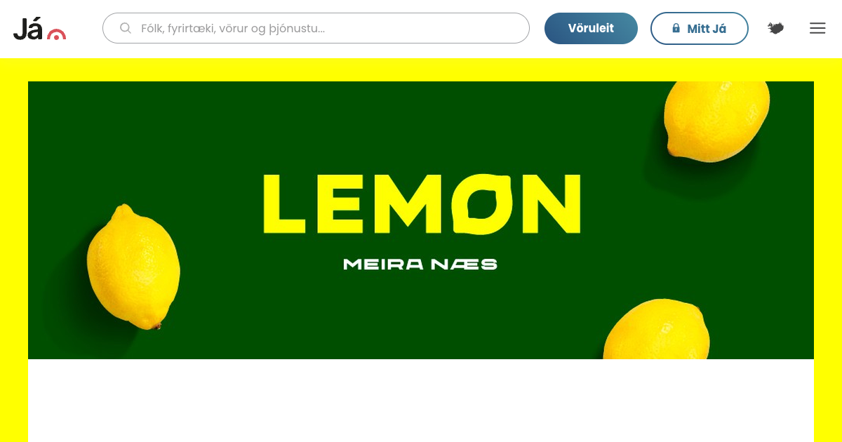 Lemon - Já.is