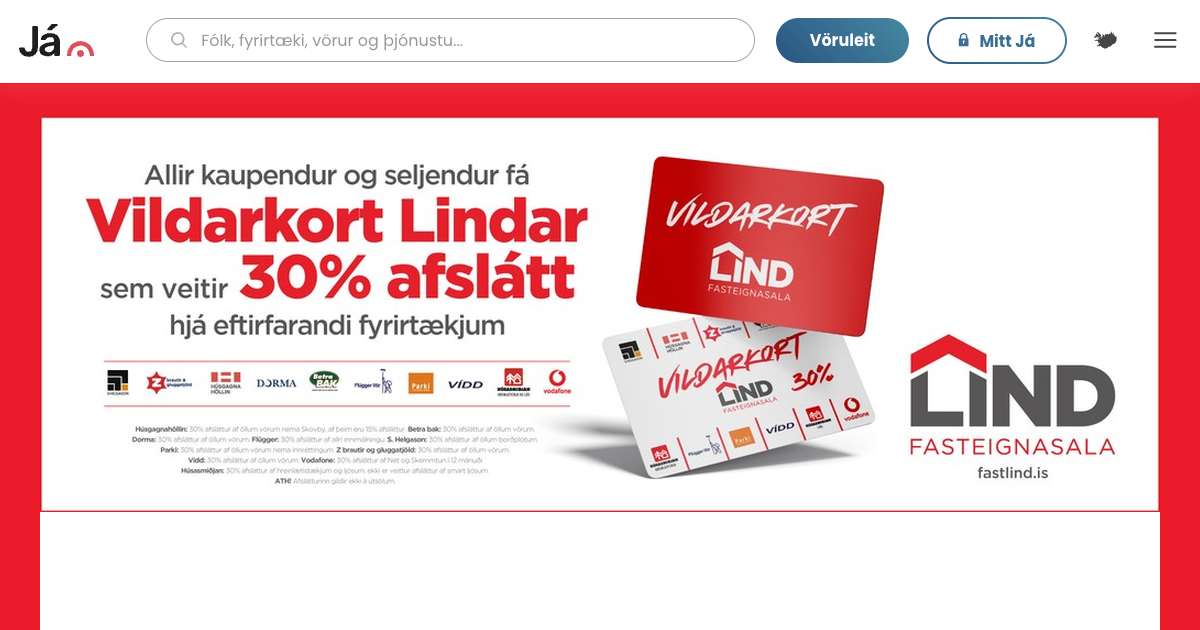 Lind fasteignasala ehf - Já.is
