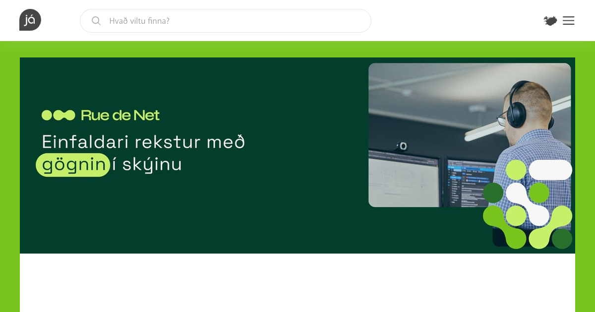 Rue de Net ehf - Já.is