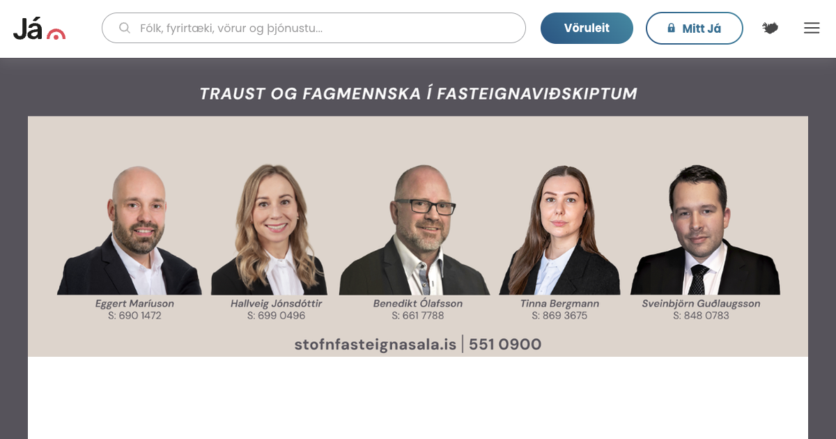 STOFN Fasteignasala ehf - Já.is