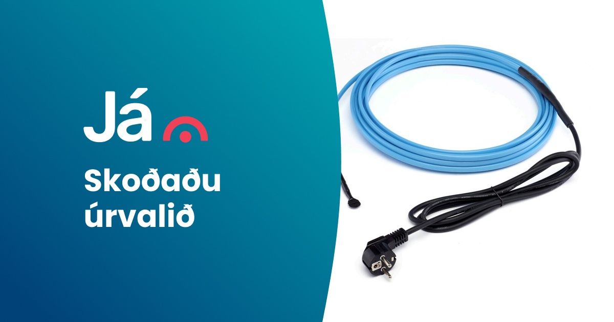Hitavír fyrir þakrennur og lagnir 6 m Danfoss DEVI 10 V3 - Vöruleit Já.is