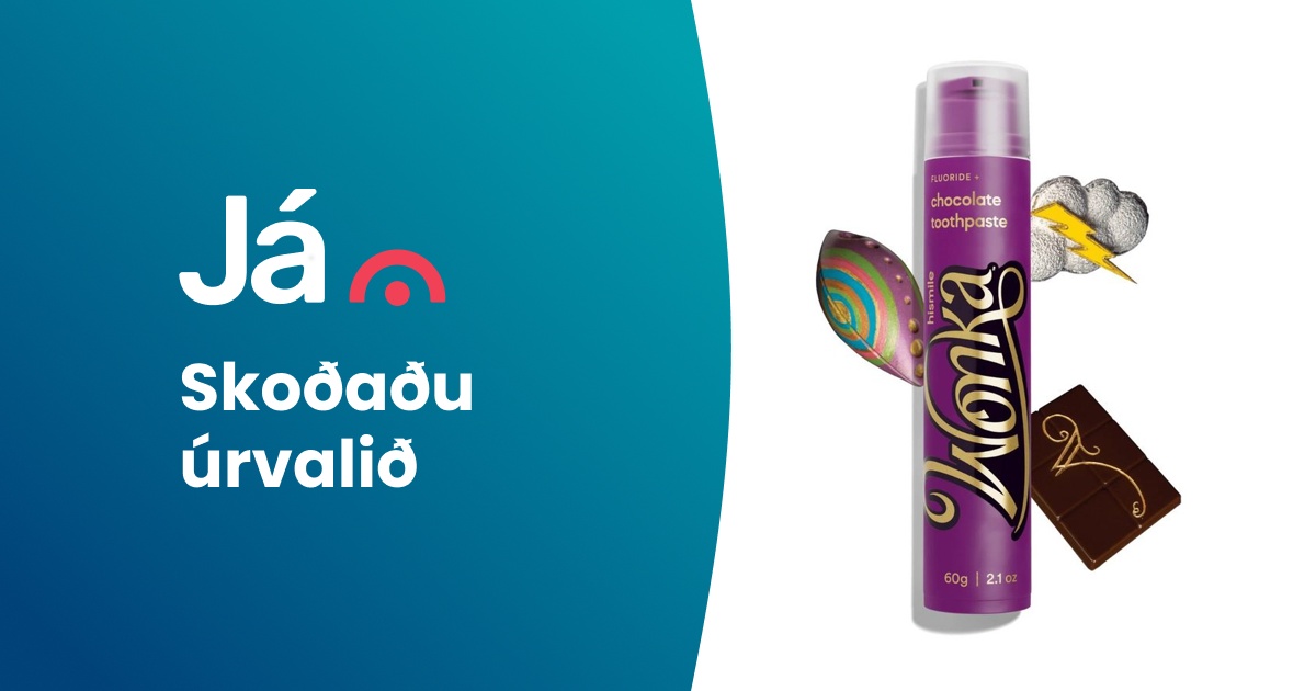Hismile Wonka Chocolate Toothpaste - Vöruleit Já.is