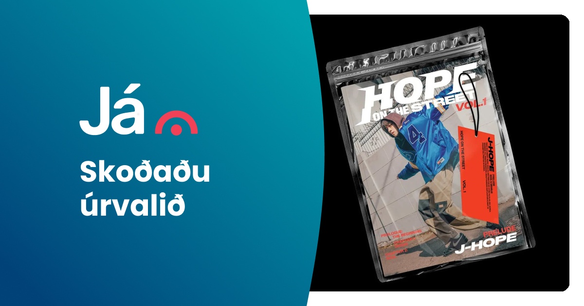 j-hope - HOPE ON THE STREET VOL.1 (VER.1 PRELUDE) - Vöruleit Já.is