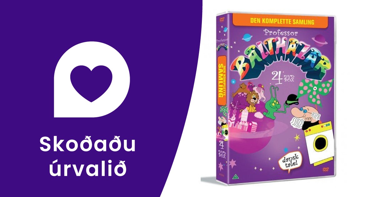 Professor Balthazar: Den Komplette Samling - DVD - Vi taler Dansk ...