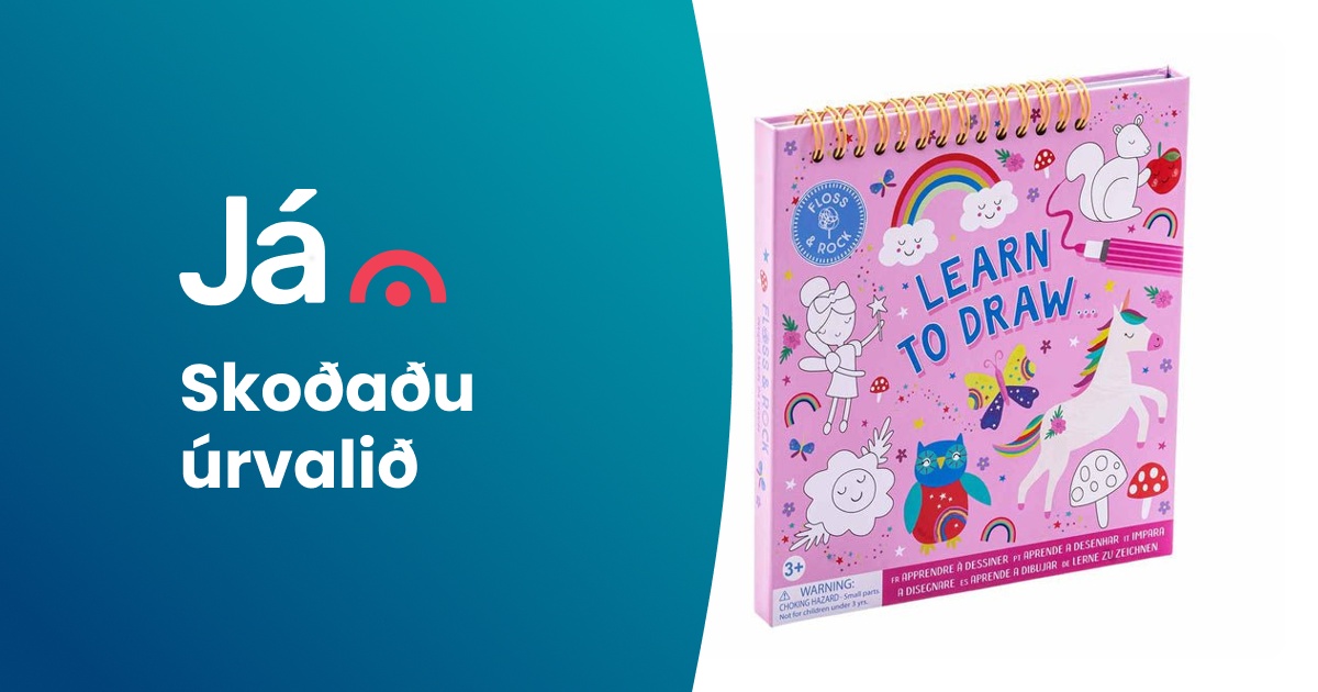 Learn to Draw - Wipe away Rainbow Fairy - Vöruleit Já.is