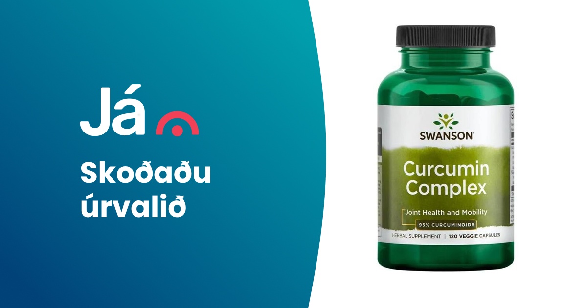 Swanson Curcumin Complex 120hylki - Vöruleit Já.is