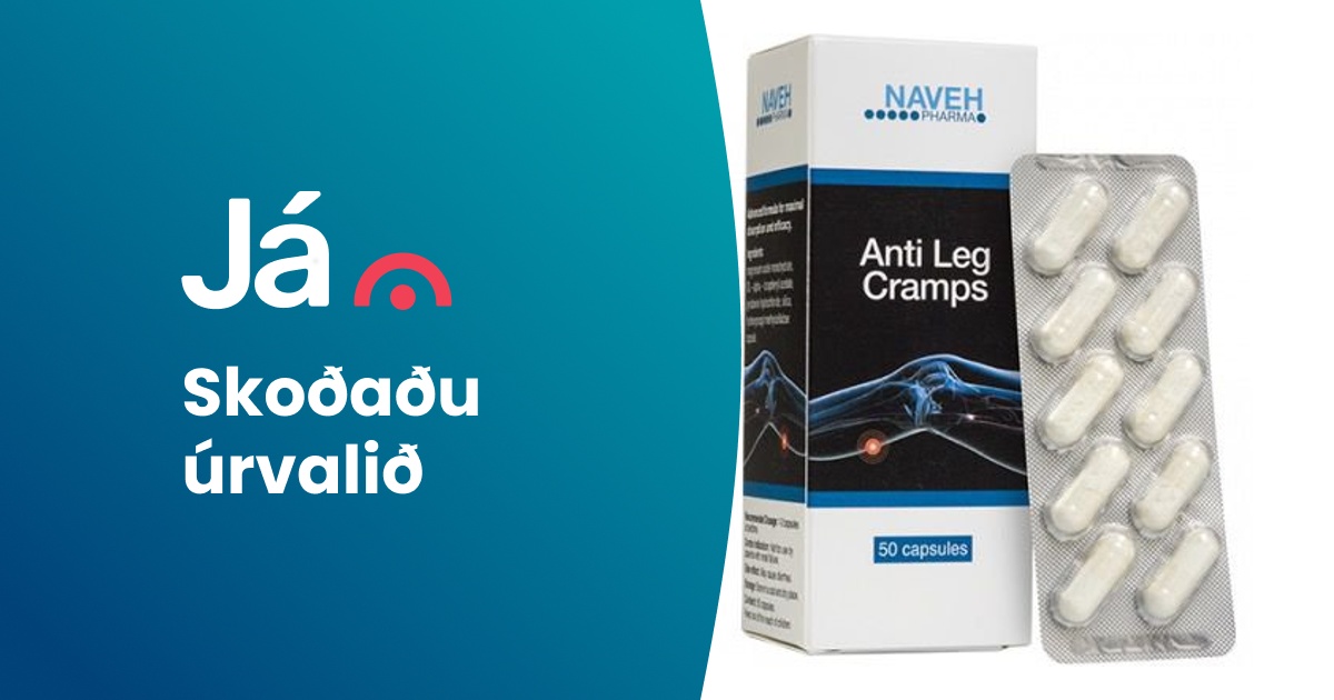Anti Leg Cramps 50hylki - Vöruleit Já.is