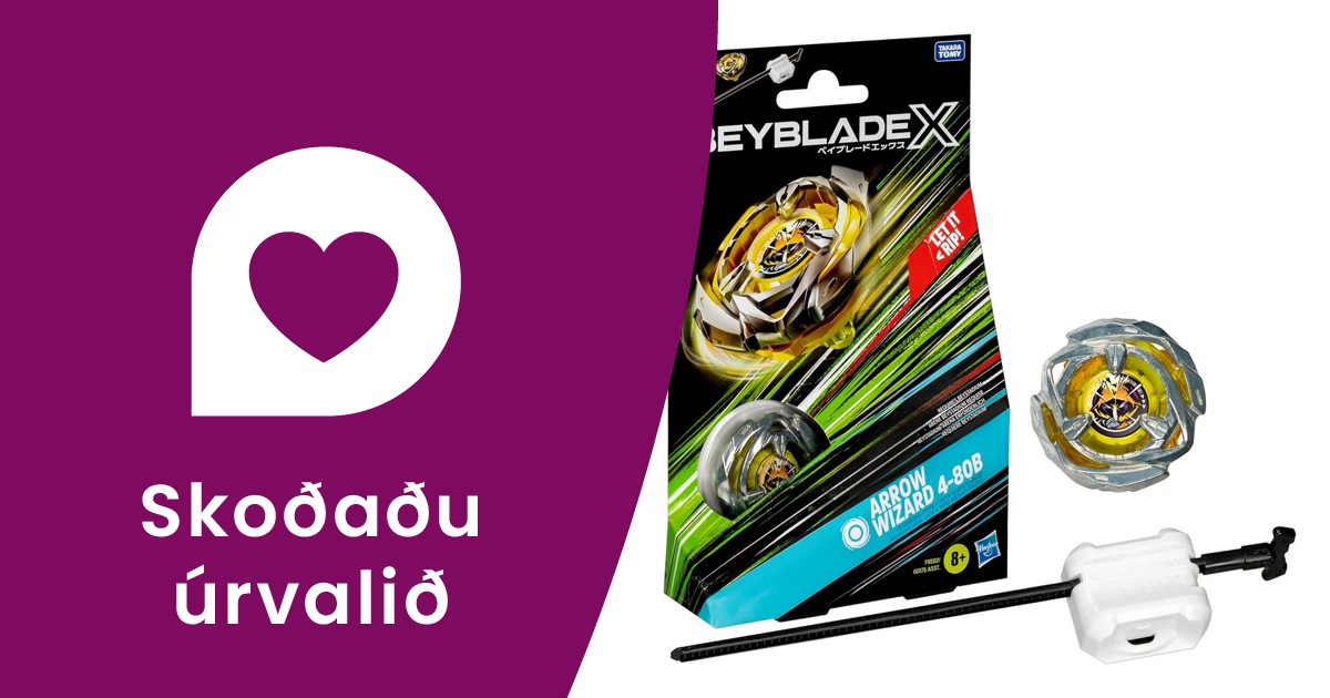 Beyblade - X Starter Pack Top - Yellow - Vöruleit Já.is