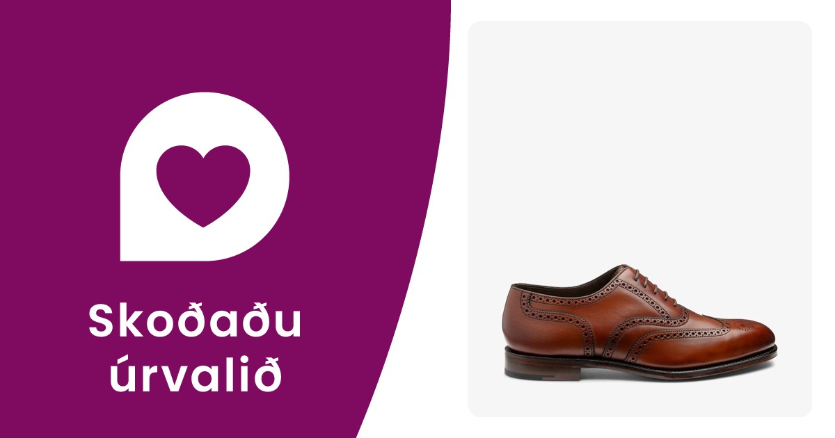 Loake Skór Buckingham Brown Chestnut - Vöruleit Já.is