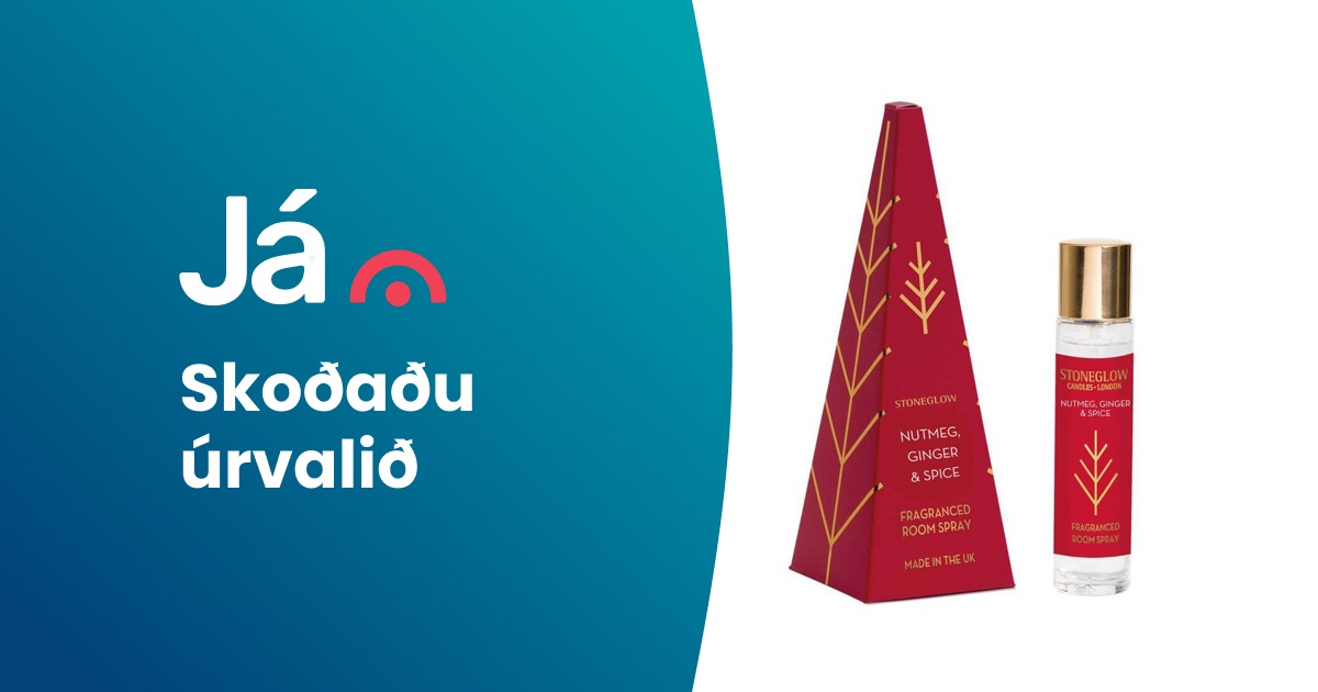 Stoneglow - Ilmsprey múskat, engifer og krydd - Vöruleit Já.is