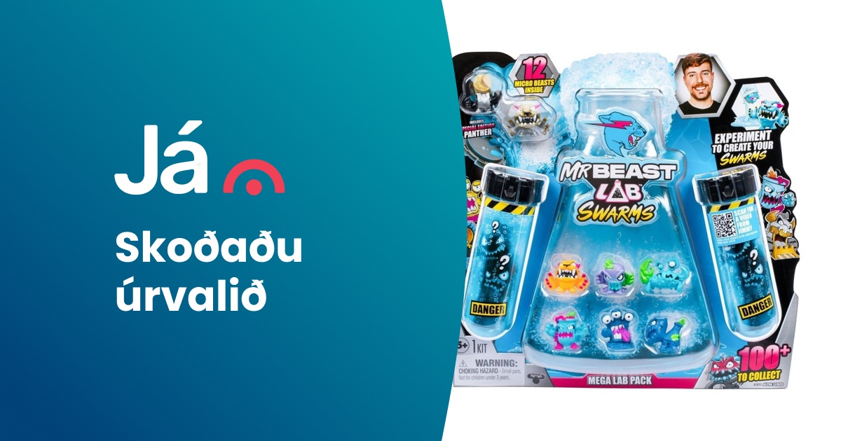 MrBeast Lab - Swarms Mega Lab 12 pack (20349) - Vöruleit Já.is