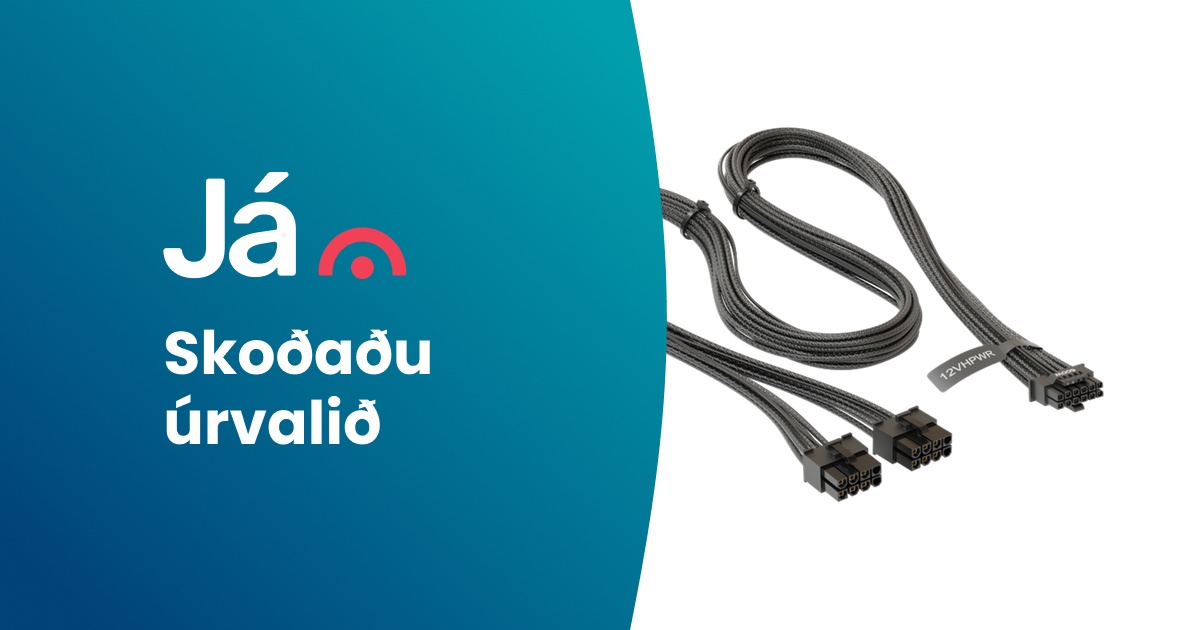 Seasonic 12VHPW 16-pin Gen 5 600W kapall - Vöruleit Já.is