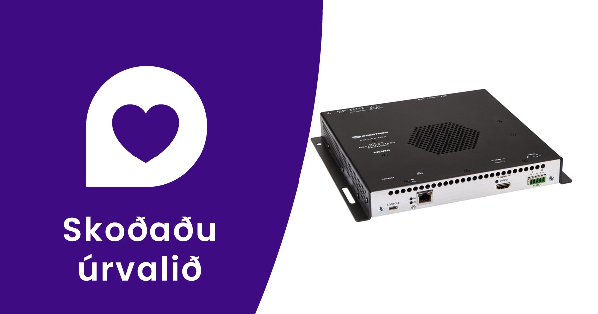 Crestron NVX decoder/móttakari - Vöruleit Já.is