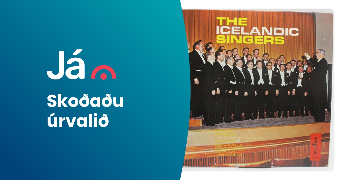 Karlakór Reykjavíkur - The Icelandic Singers (Notuð plata VG ...