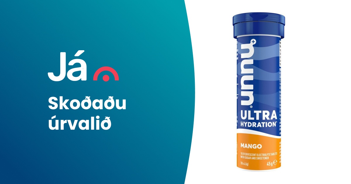 Nuun Ultra Mango 10 freyðitöflur - Vöruleit Já.is