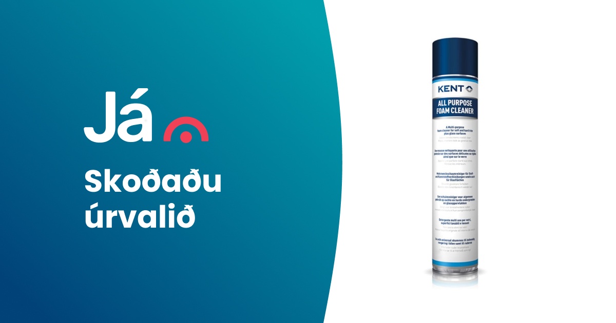 All Purpose Foam Cleaner Kent 750ml - Vöruleit Já.is