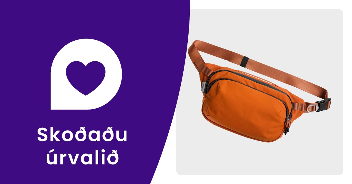 Orbitkey - Urban Sling Plus (6L) - Terracotta - Vöruleit Já.is