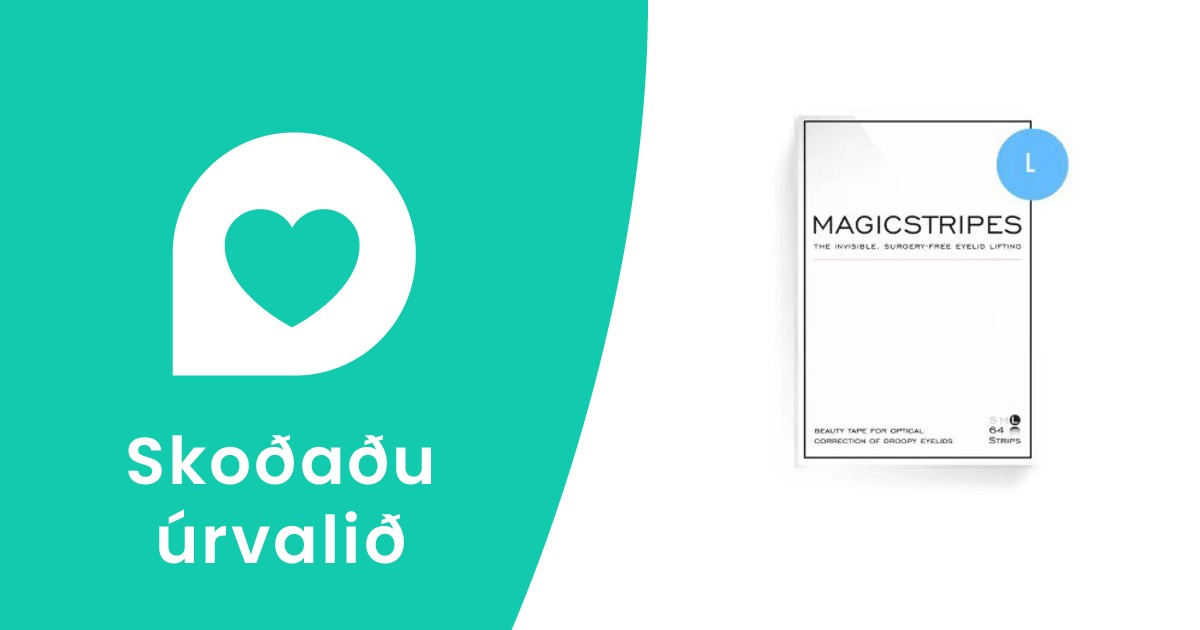 Magicstripes Eyelid lifting stripes Large 64 strimlar - Vöruleit Já.is