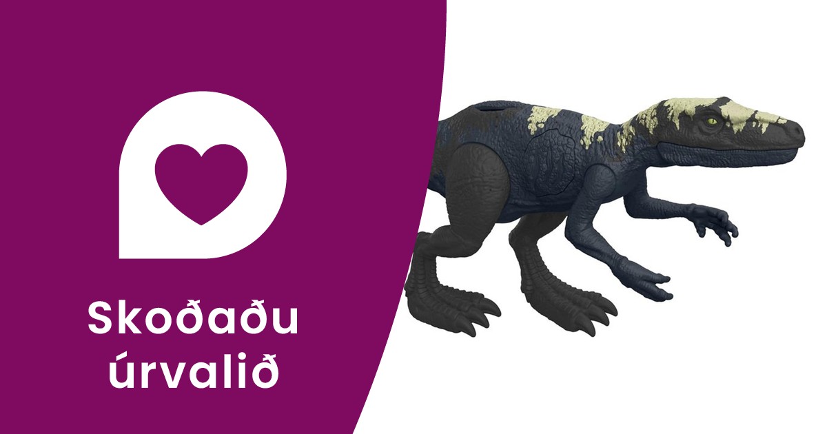 Jurassic World - Big Epic Attack Herrerasaurus w. damage, light and sound (HTP66) - Vöruleit Já.is