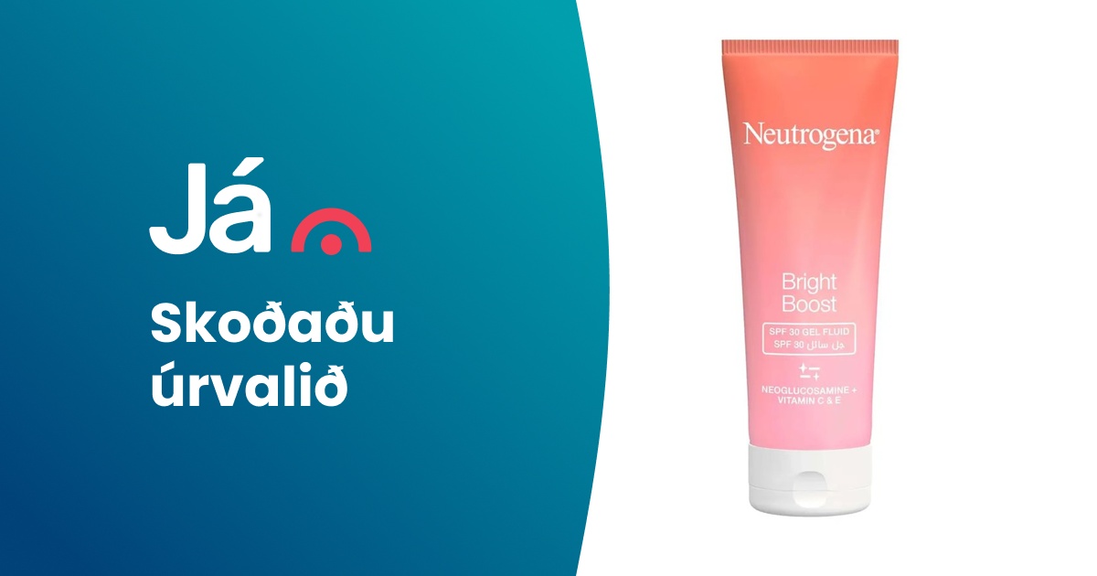 Neutrogena® Bright Boost Gel Fluid SPF 30 - Vöruleit Já.is