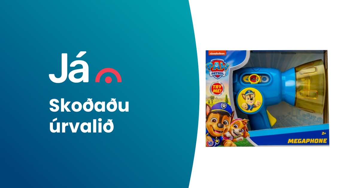 Paw Patrol - Chase Megaphone (90369) - Vöruleit Já.is