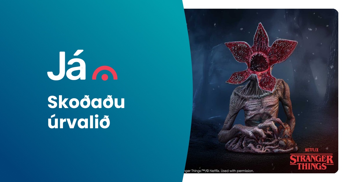 Stranger Things Demogorgon Bust - Vöruleit Já.is