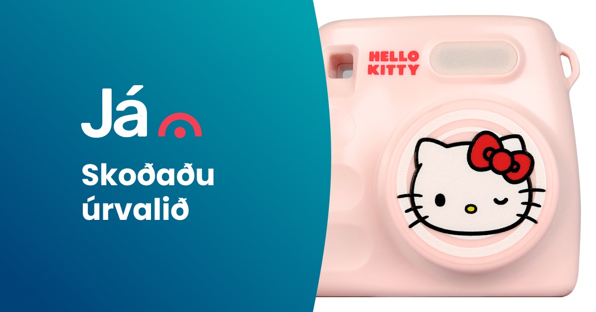 Yashica - Hello Kitty Mini Digital Camera - Bleik - Vöruleit Já.is
