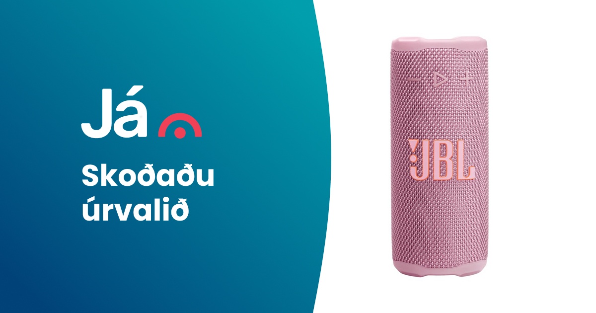 JBL Grip Ferðahátalari - Bleikur - Vöruleit Já.is