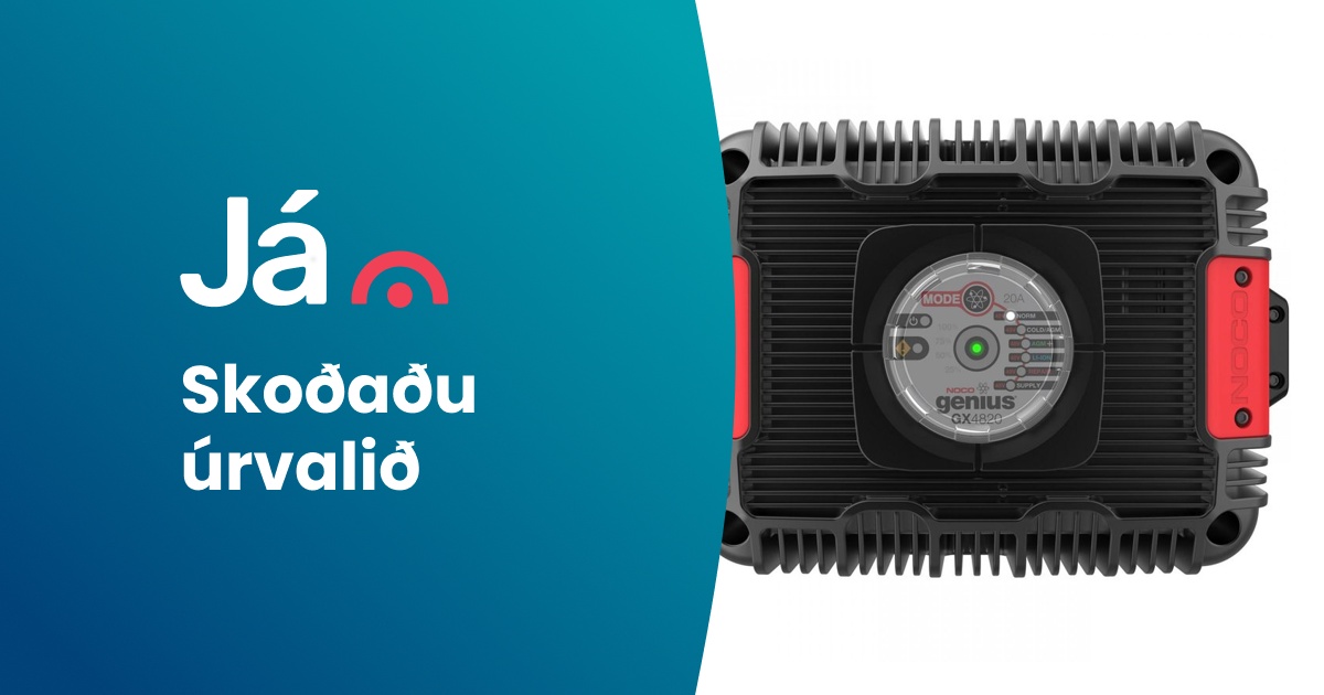 Noco Genius GX4820 - 48V 20A - Vöruleit Já.is