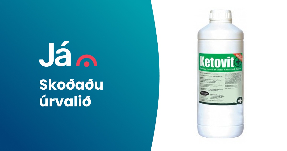 Ketovit+ 1 og 5 lítrar - Vöruleit Já.is