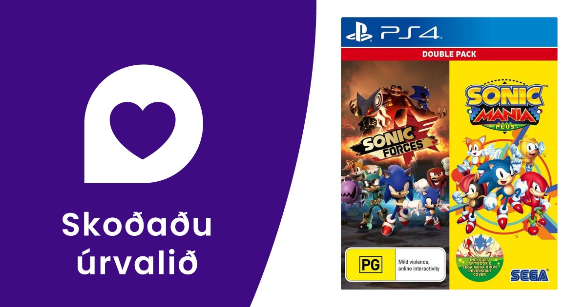 Sonic Mania Plus and Sonic Forces Double Pack - Vöruleit Já.is