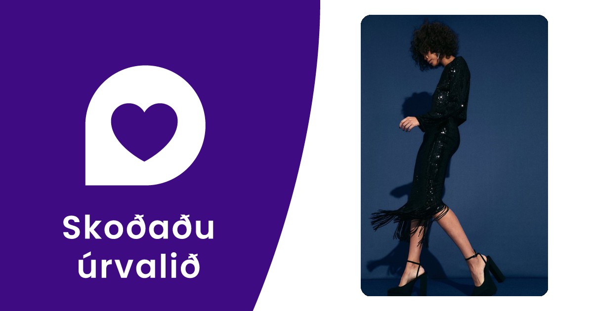 Nikki pallíettu pils - Vöruleit Já.is