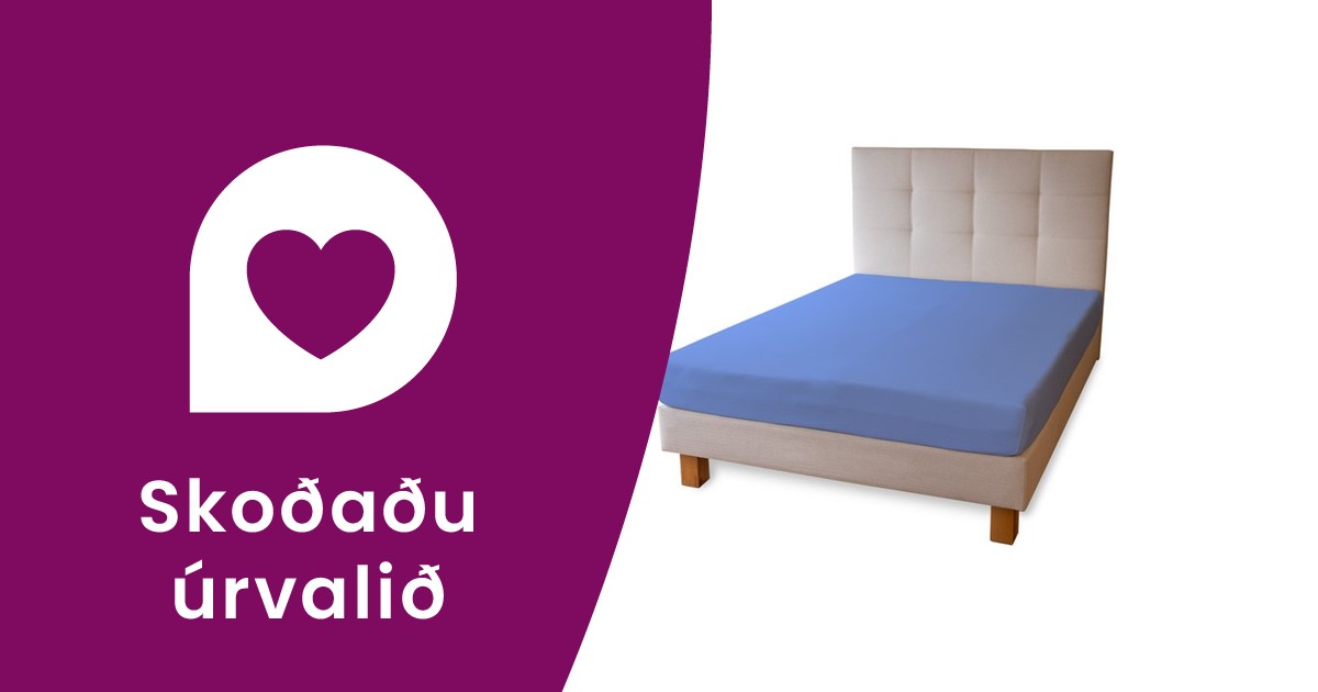 Eberle 'BELLANA DELUXE' - Teygjulak (Mittelblau) 90-120 x 200-220cm ...