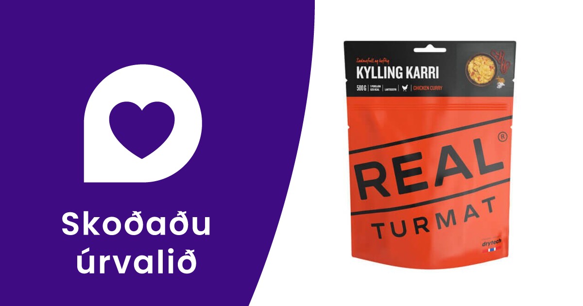 Real Turmat Kylling i karri - Vöruleit Já.is