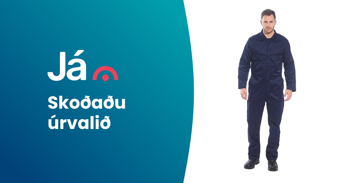 Vinnugallar - Euro Work Coverall (S999) - Vöruleit Já.is