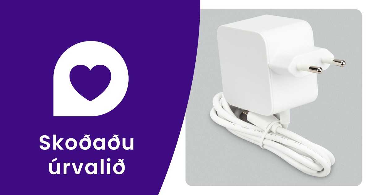 Raspberry Pi 5 hvítur spennugjafi - RPI5-PSUC-5.AW - Vöruleit Já.is
