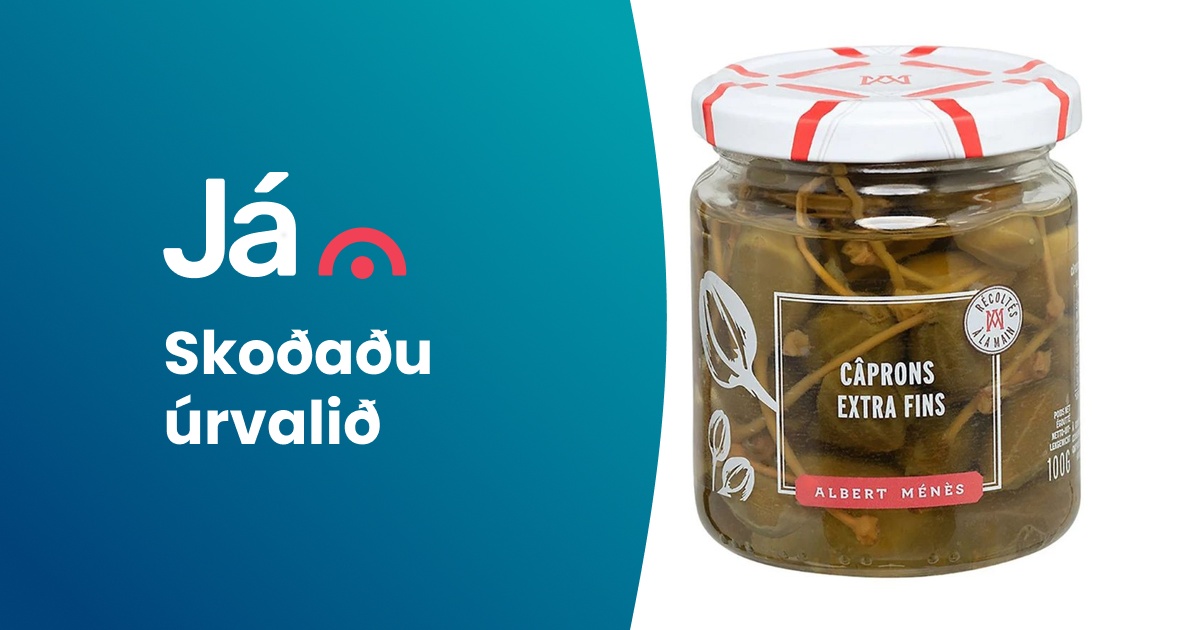 ALBERT MENES Extra Fine Capers 200g - Vöruleit Já.is