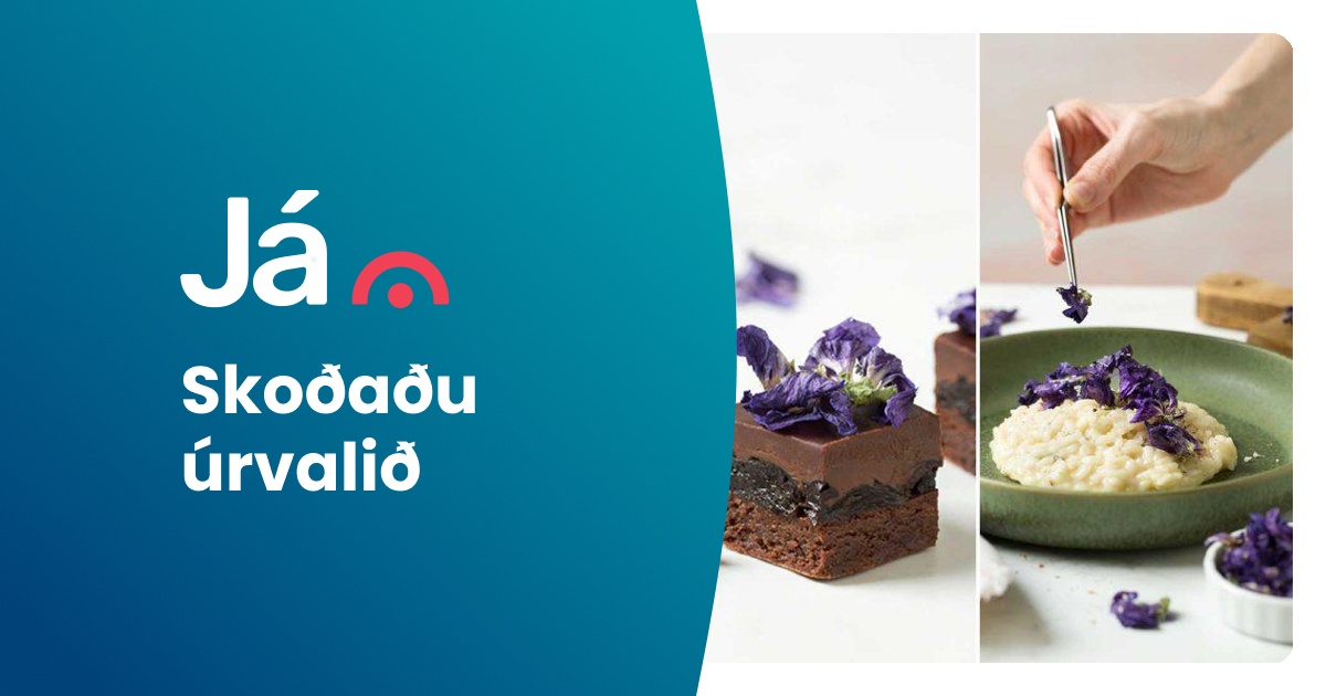 Blóm sem má borða - Malva - 1 g - Vöruleit Já.is